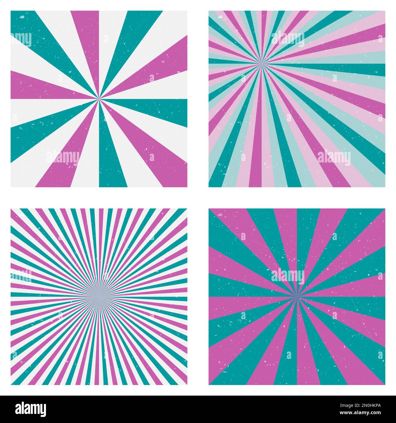 Appealing vintage backgrounds. Abstract sunburst covers with radial ...