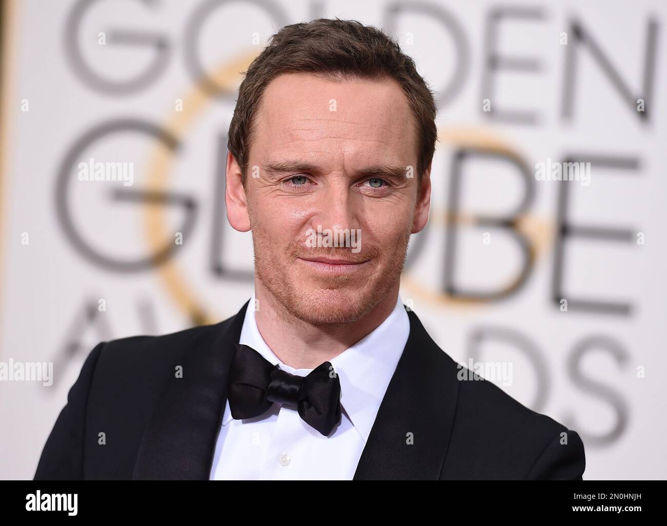 Michael Fassbender arrives at the 73rd annual Golden Globe Awards on ...