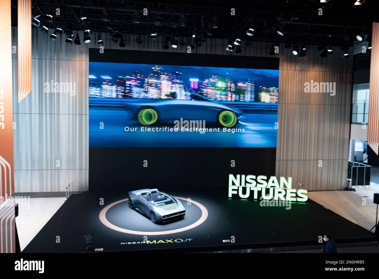 Yokohama, Kanagawa Prefecture, Japan. 5th Feb, 2023. The Nissan Max Out ...