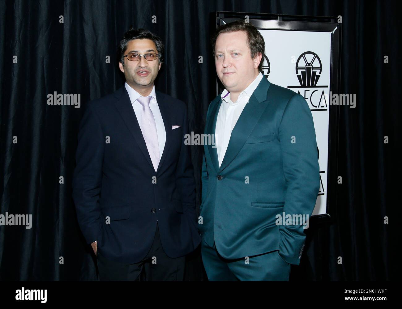 Asif Kapadia, left, and Nick Shymansky from "Amy" pose at The 41st ...