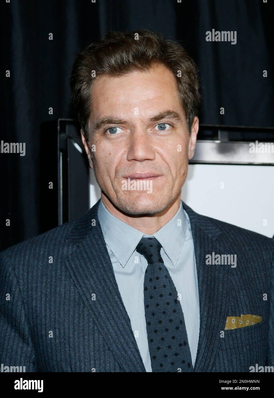 Actor Michael Shannon poses at The 41st Annual Los Angeles Film Critics ...