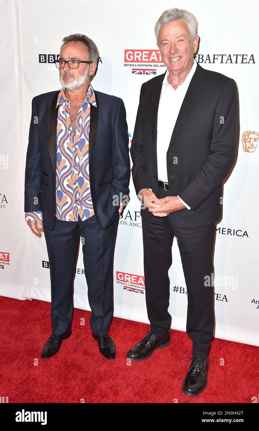 Colin Gibson, left, and John Seale arrive at the BAFTA Awards Season ...