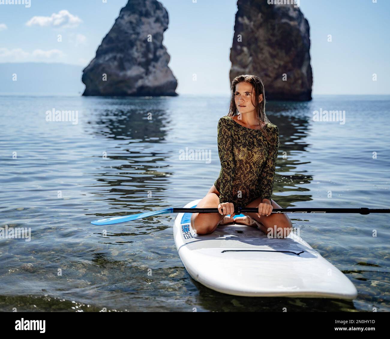 Japanese mouse on the hand. 2020 mouse. Copy space Stock Photo - Alamy
