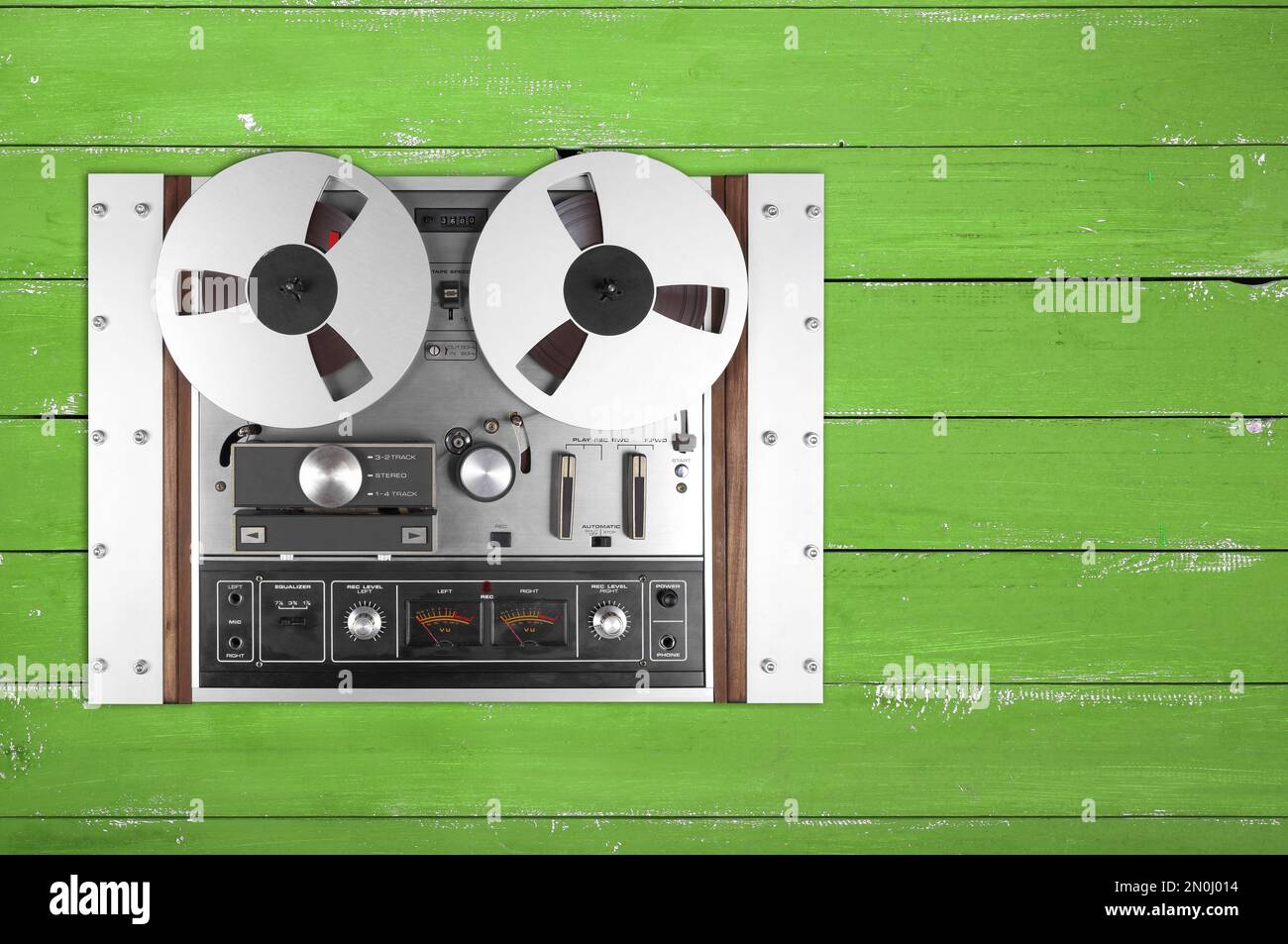 Vintage Music and sound - Retro reel to reel rack tapes recorder ...