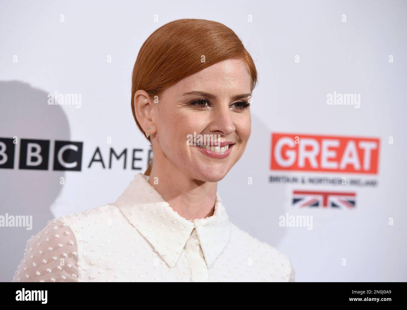 Sarah Rafferty arrives at the BAFTA Awards Season Tea Party at the Four ...
