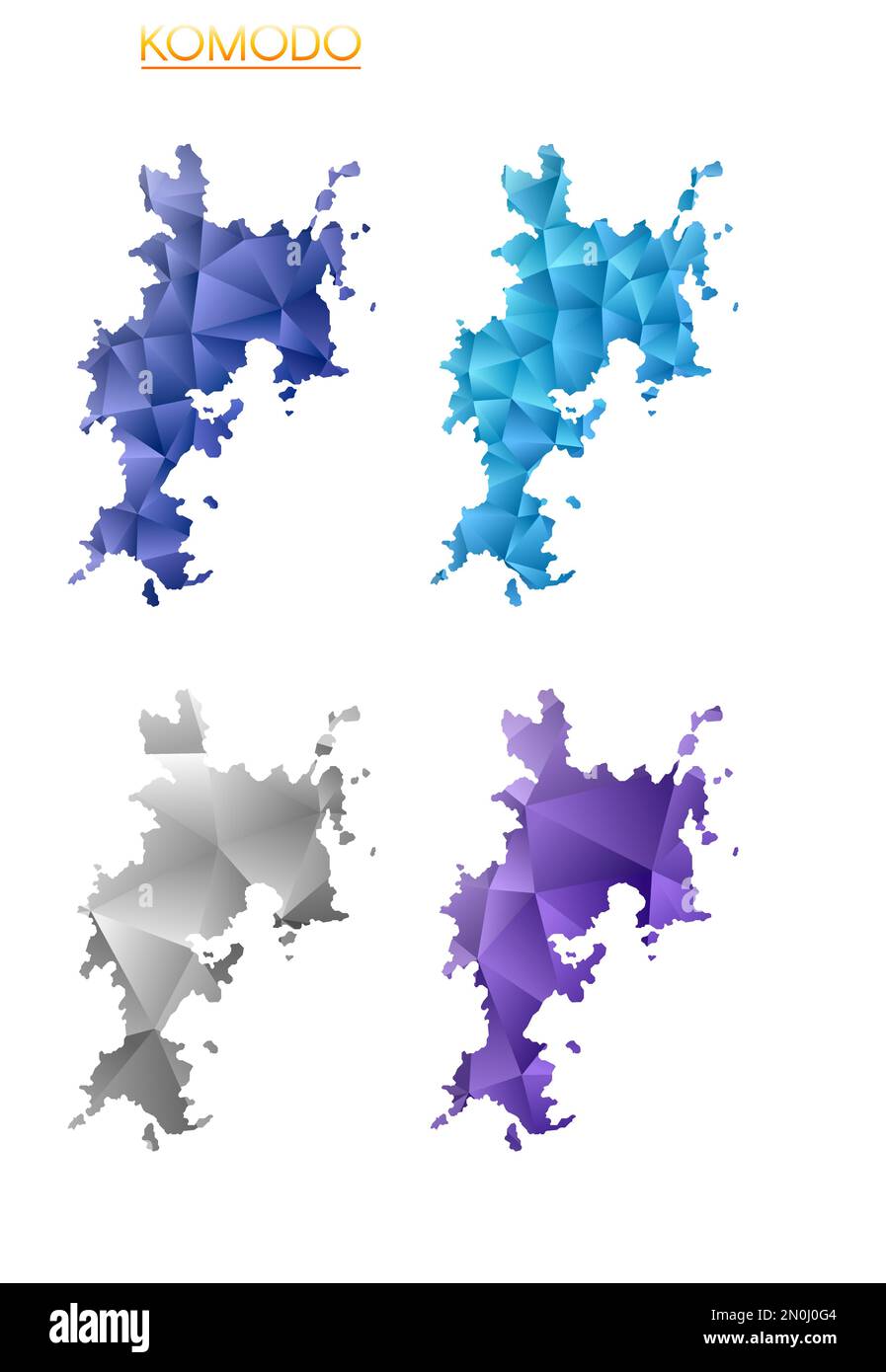 Island komodo map hi-res stock photography and images - Alamy