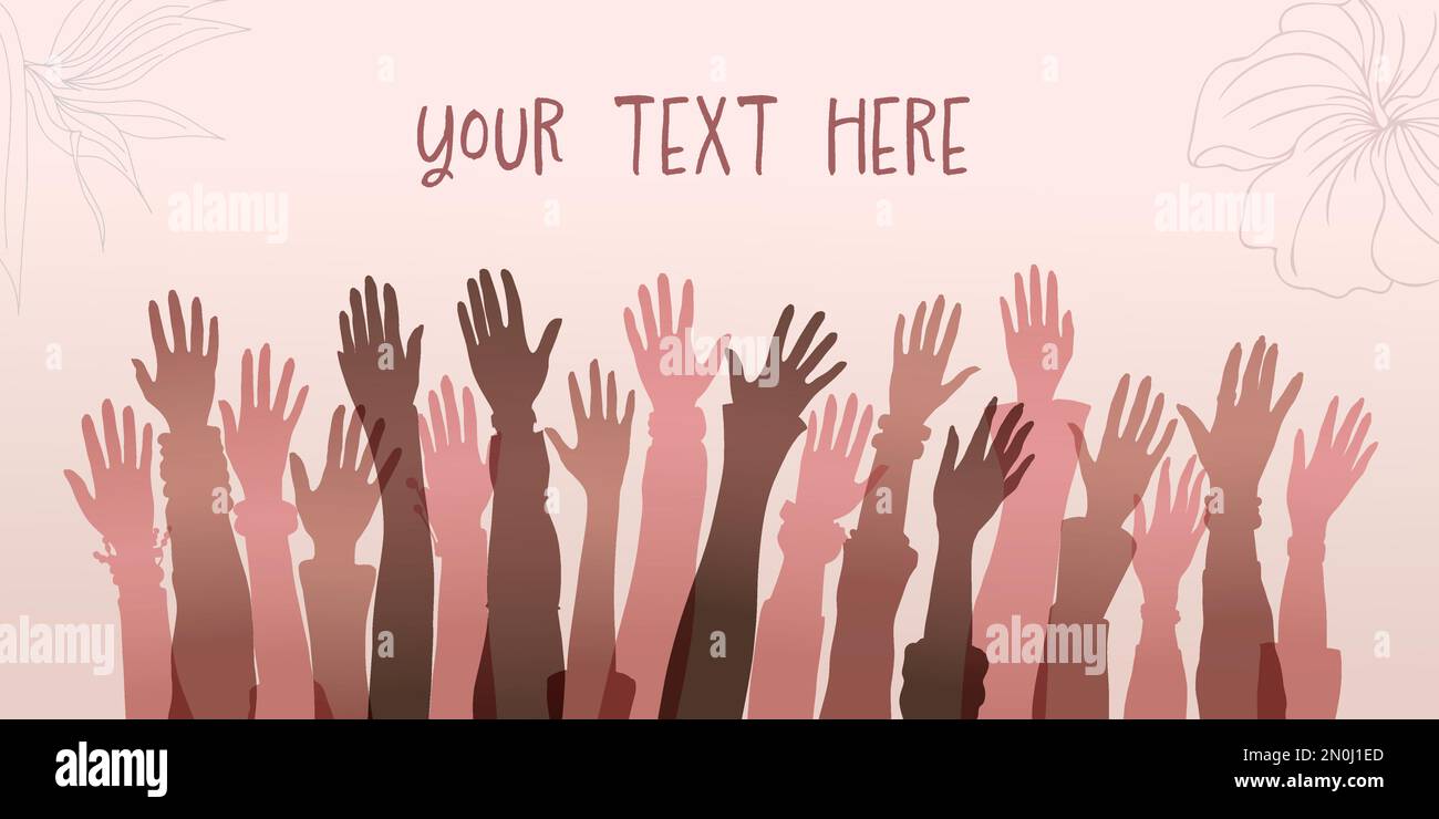 Women right hand palm Stock Vector Images - Alamy