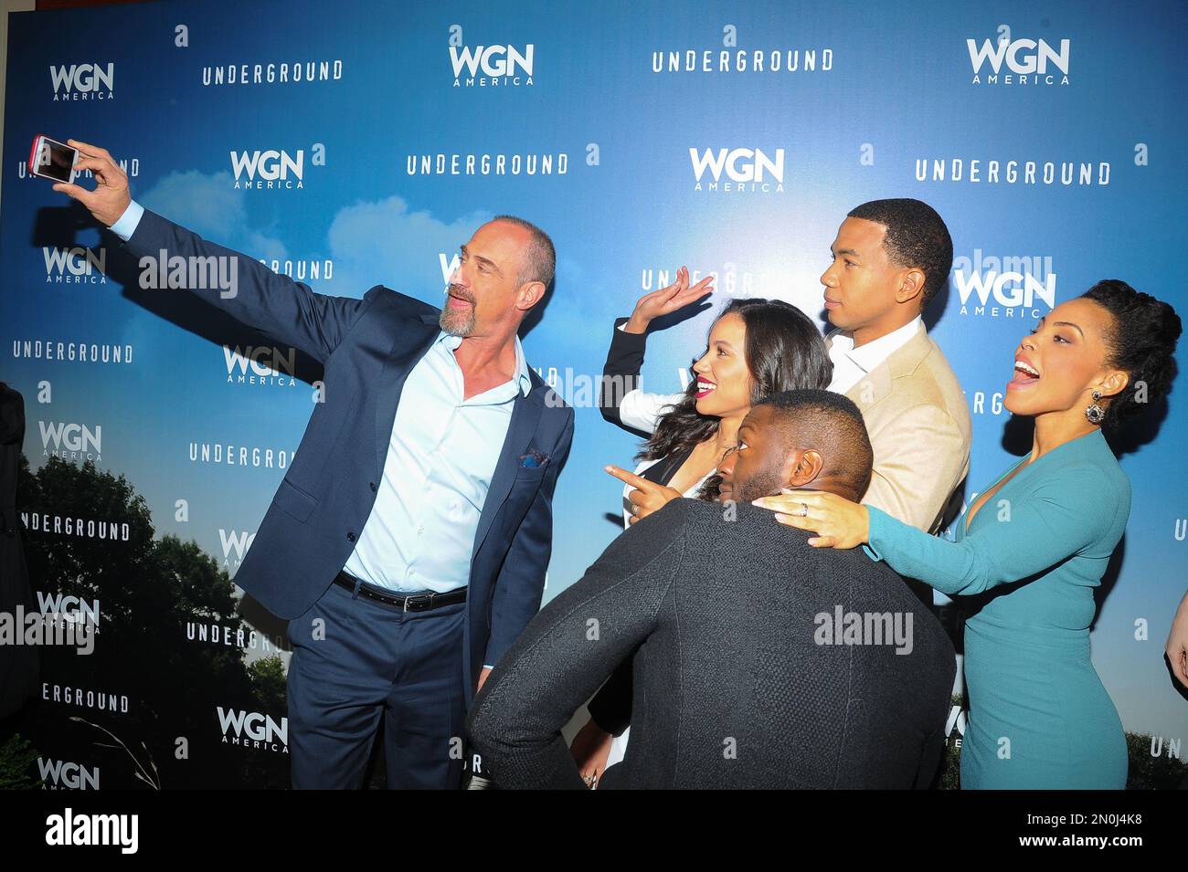 "Underground" cast members from left: Christopher Meloni, Jurnee ...