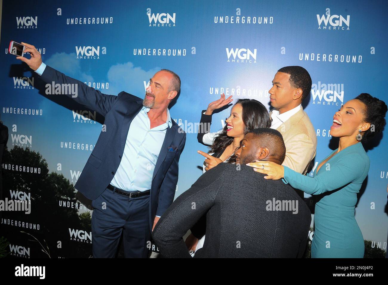 "Underground" cast members from left: Christopher Meloni, Jurnee ...