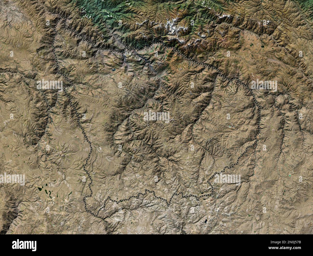 Apurimac, region of Peru. High resolution satellite map Stock Photo - Alamy