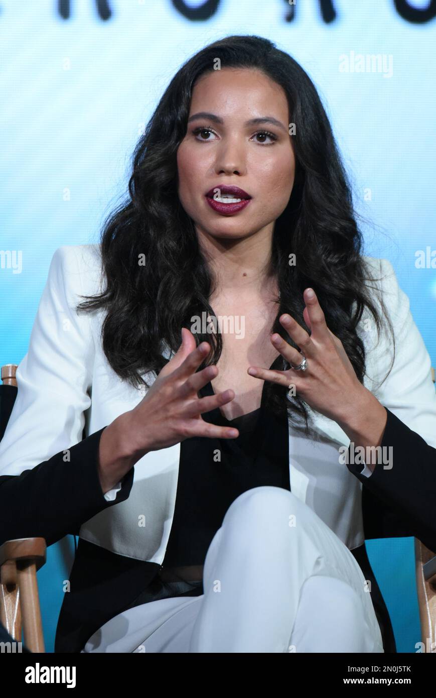Jurnee Smollett-Bell participates in a panel for "Underground" during ...
