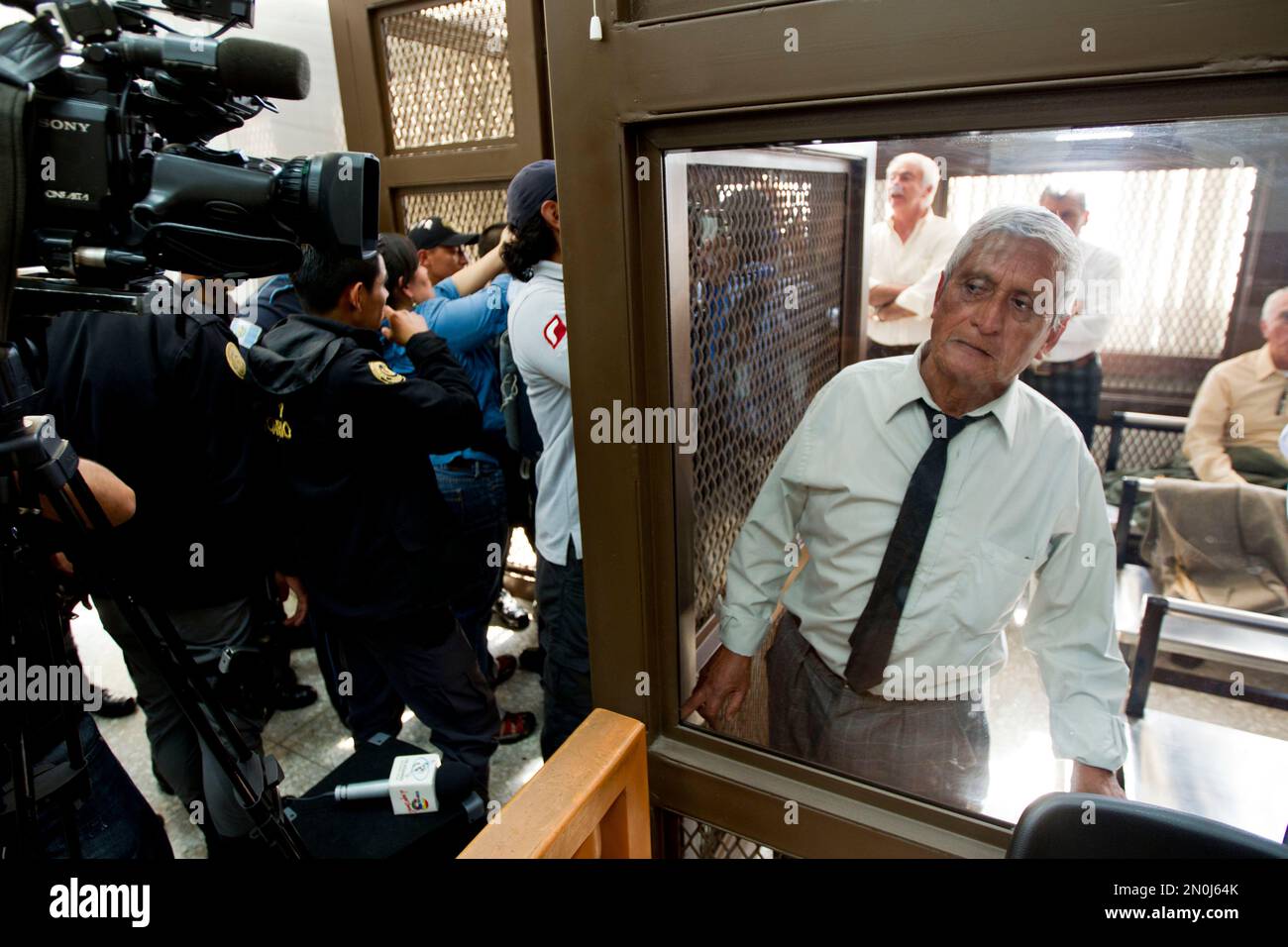 Former Army colonel Carlos Humberto Rodriguez Lopez, photographed ...