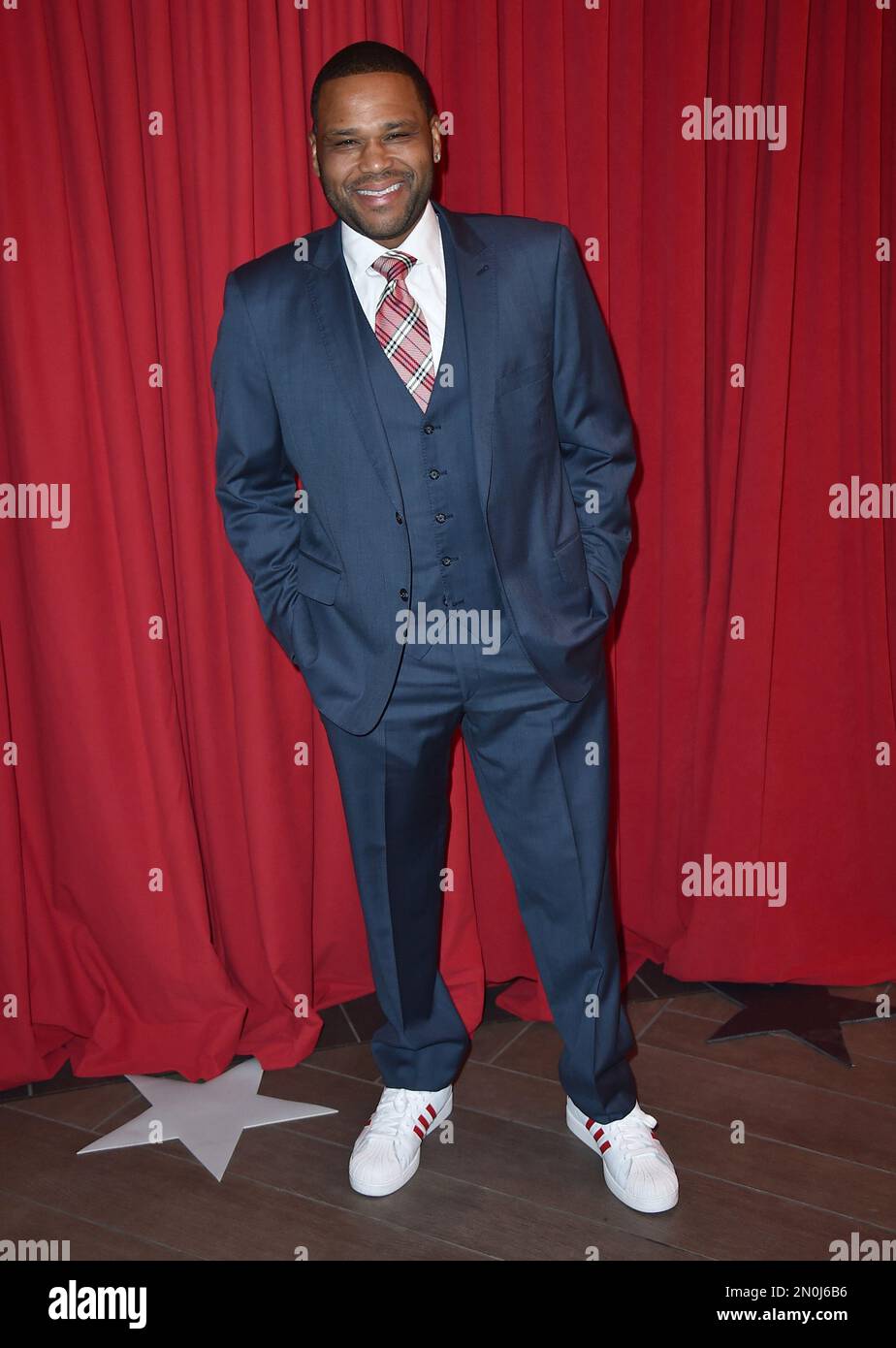 Anthony Anderson arrives at the AFI Awards at the Four Seasons Hotel on ...