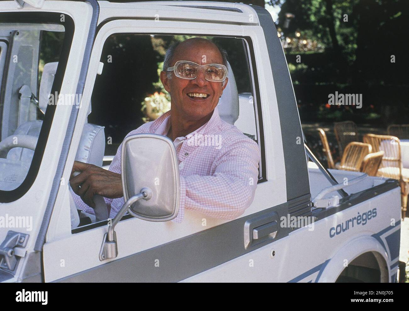 FILE - This Aug. 12, 1986 file photo shows French fashion designer ...