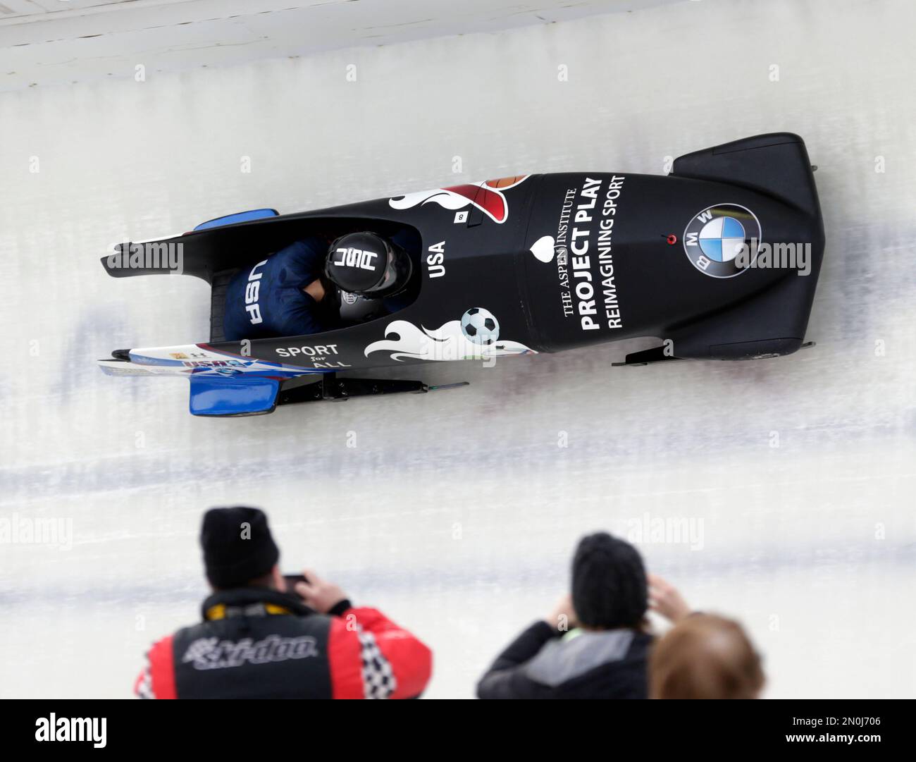 Driver Brittany Reinbolt and brakeman Bonnie Kilis, of the United ...