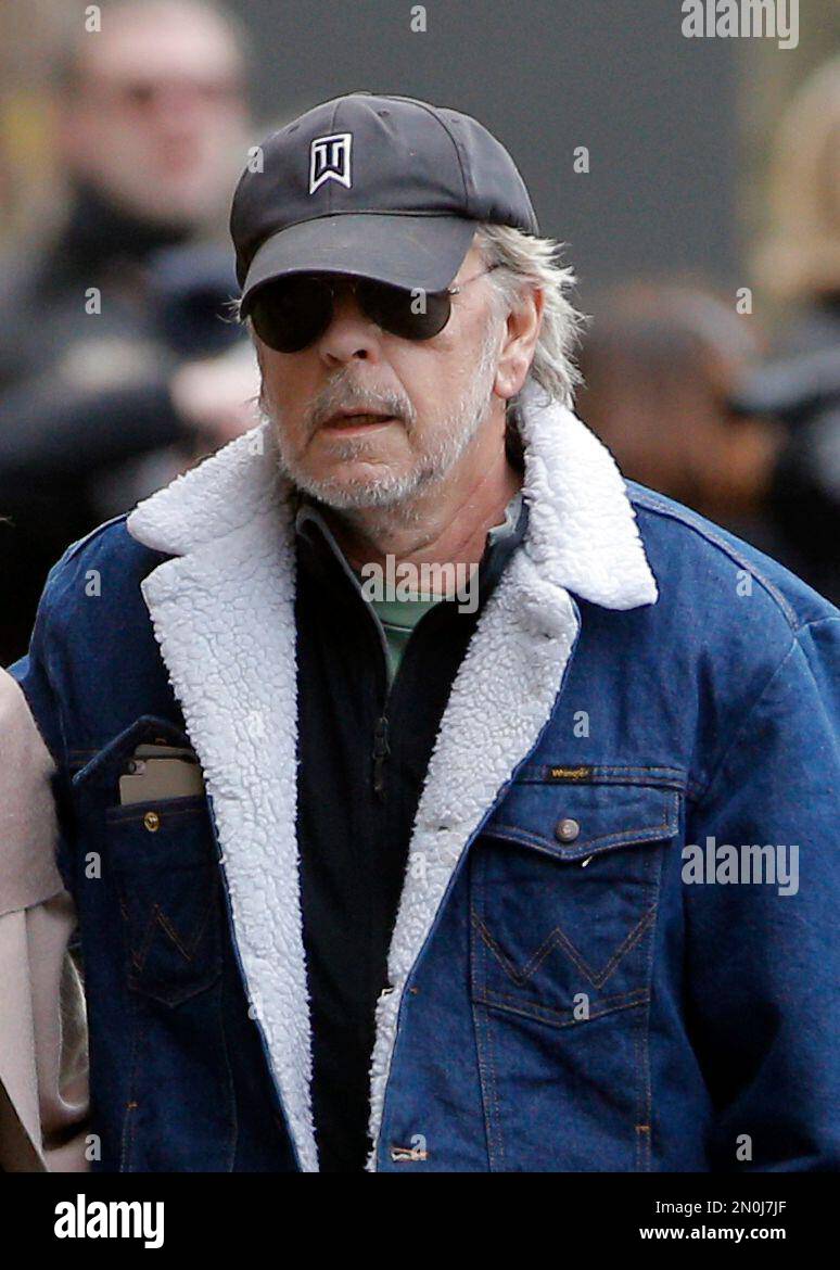 French singer Renaud arrives at the Saint-Sulpice church for the ...