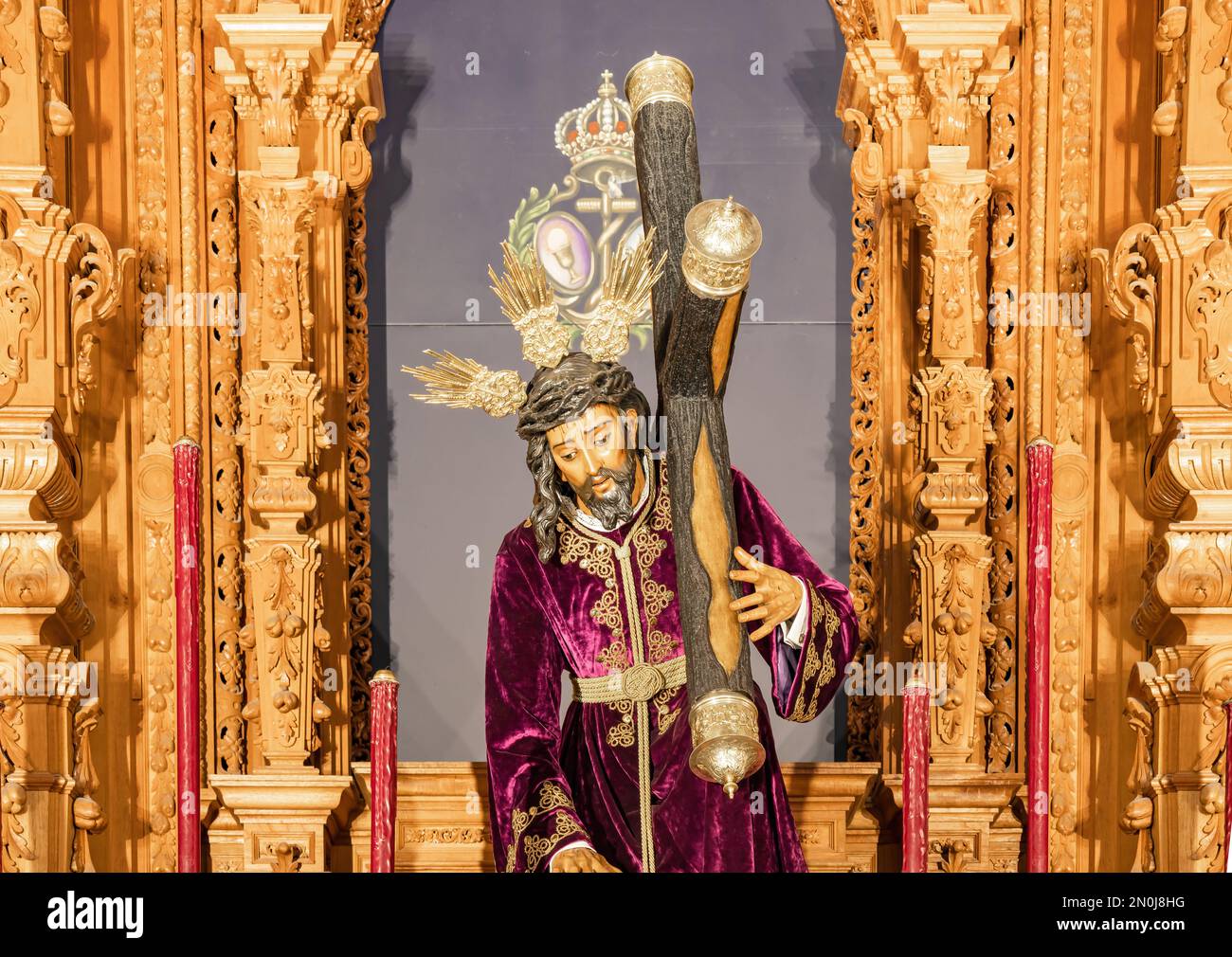 Image of the Holy Christ of the Three Falls, from the 16th century ...