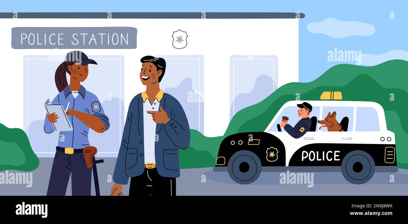 Civilian patrol Stock Vector Images - Alamy