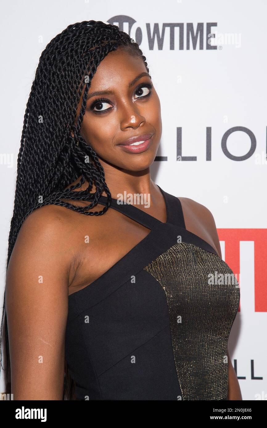 Condola Rashad attends the Showtime series premiere of "Billions" at ...