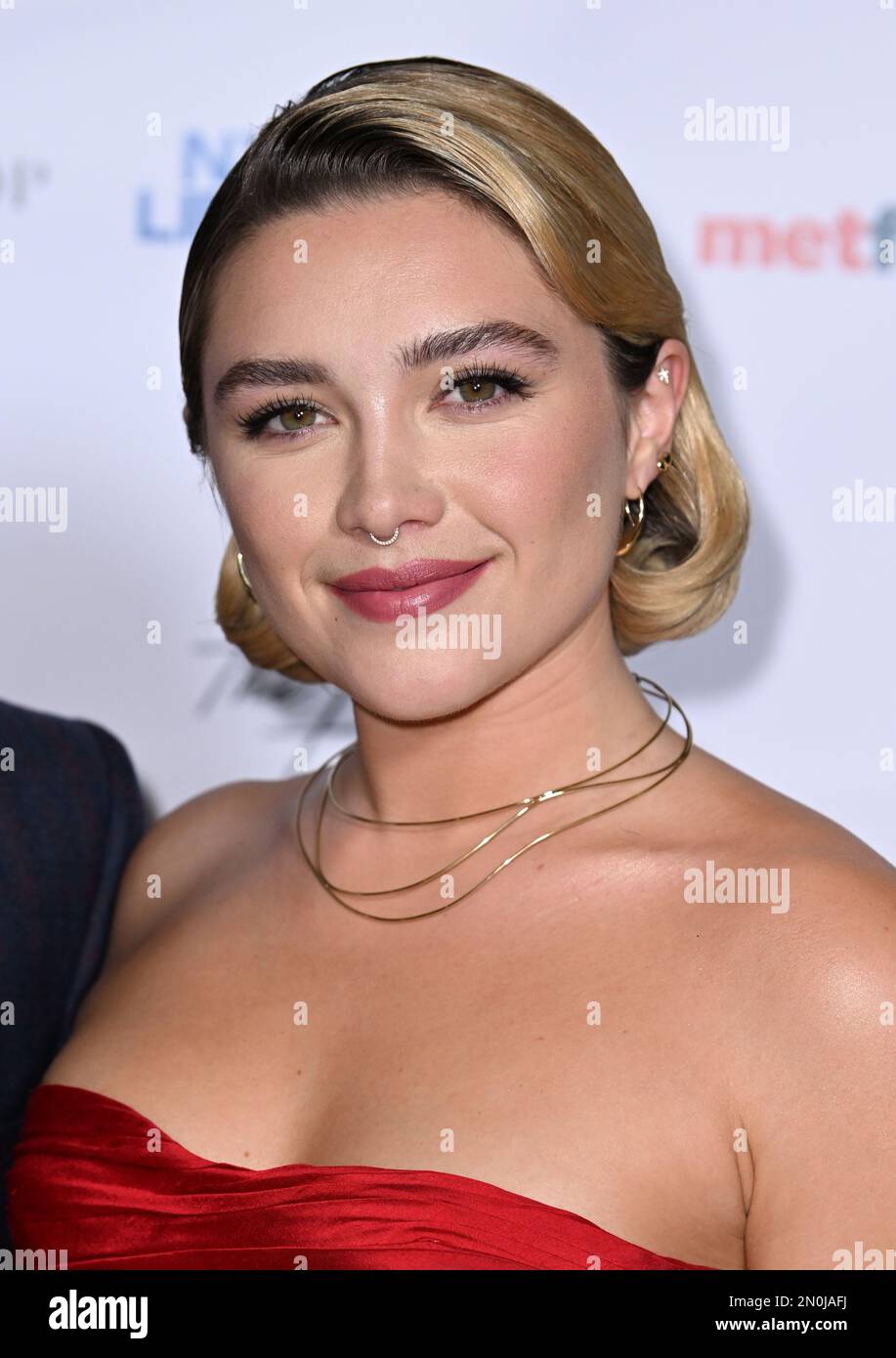 February 5th, 2023, London, UK. Florence Pugh arriving at the 43rd ...