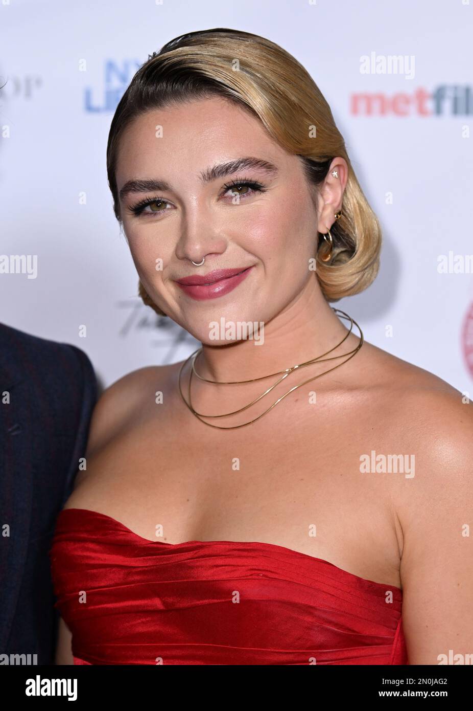 February 5th, 2023, London, UK. Florence Pugh arriving at the 43rd ...