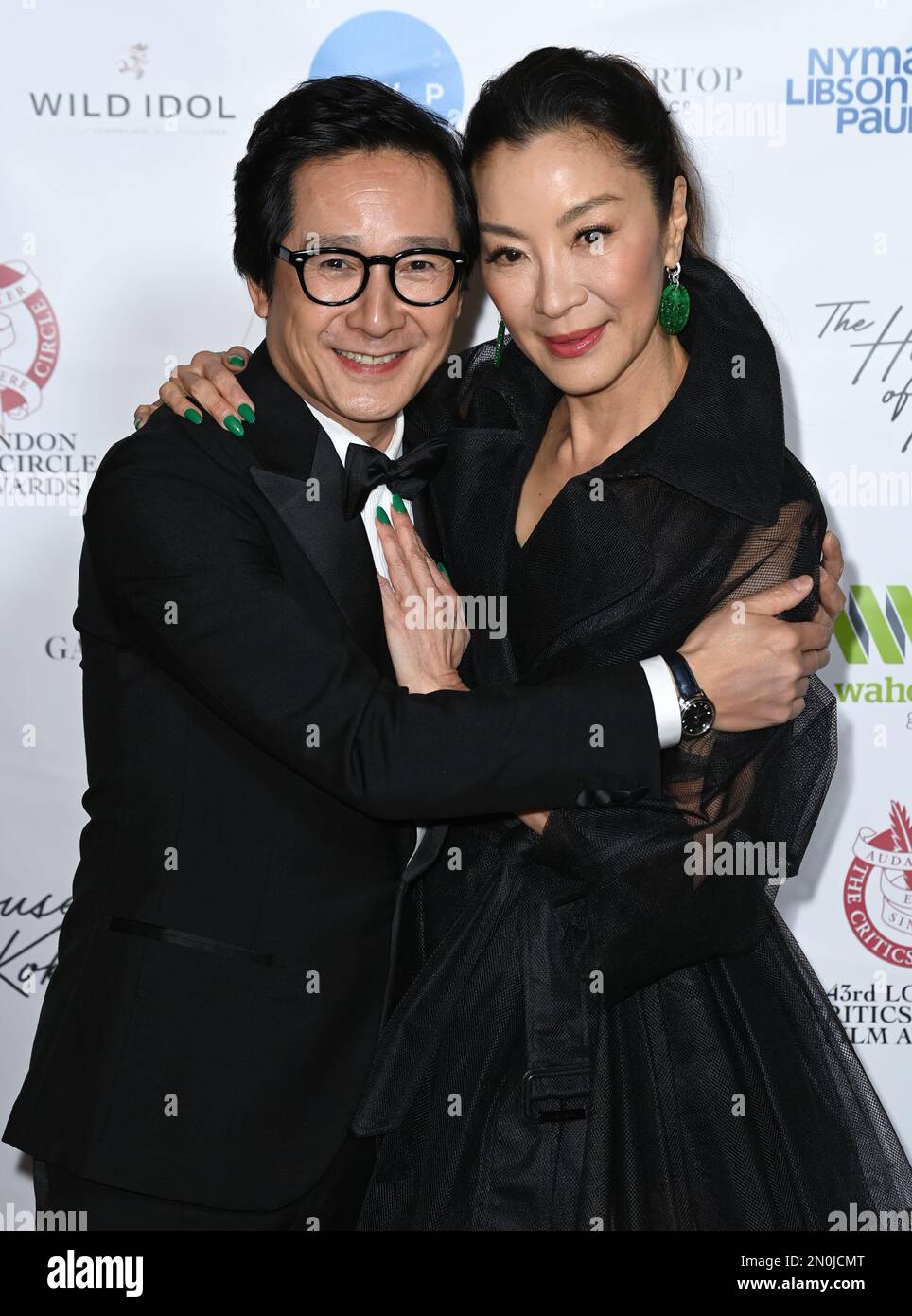London, UK. 05th Feb, 2023. February 5th, 2023, London, UK. Ke Huy Quan ...