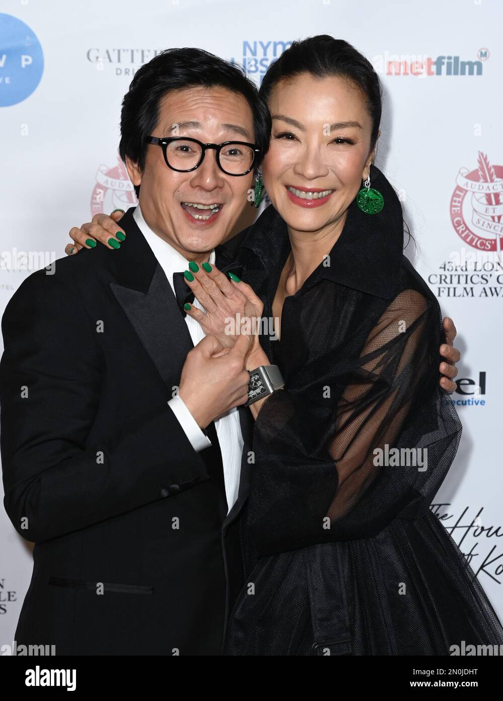 London, UK. 05th Feb, 2023. February 5th, 2023, London, UK. Ke Huy Quan ...