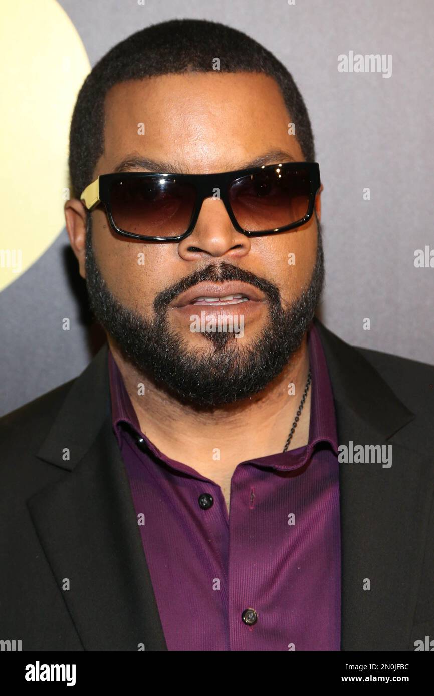 Ice Cube arrives at the world premiere of "Ride Along 2" at Regal ...
