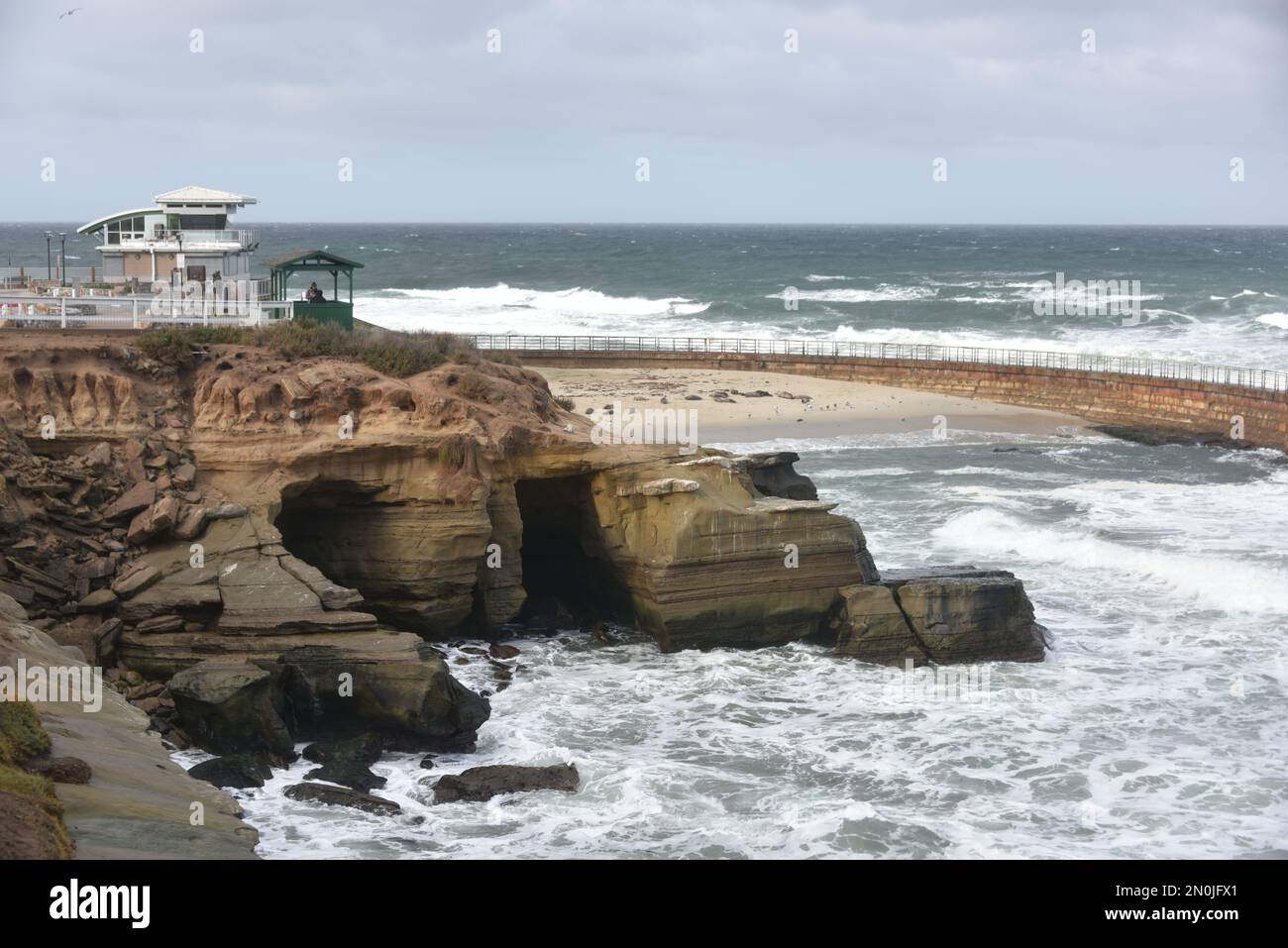 Petite La Jolla Cove is a cove & beach surrounded by cliffs and sea ...