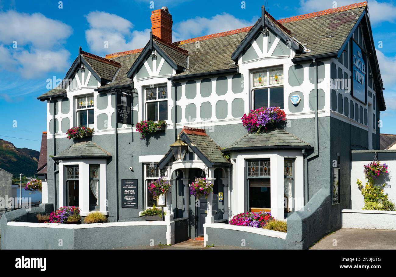 The Castle View Pub, Deganwy, County Conwy, North Wales.Taken in August ...