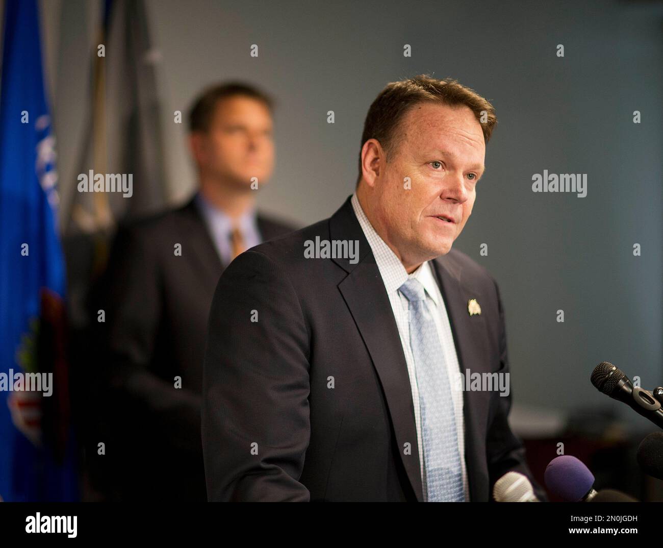 DEA Atlanta Special Agent In Charge Dan Salter speaks at a press ...