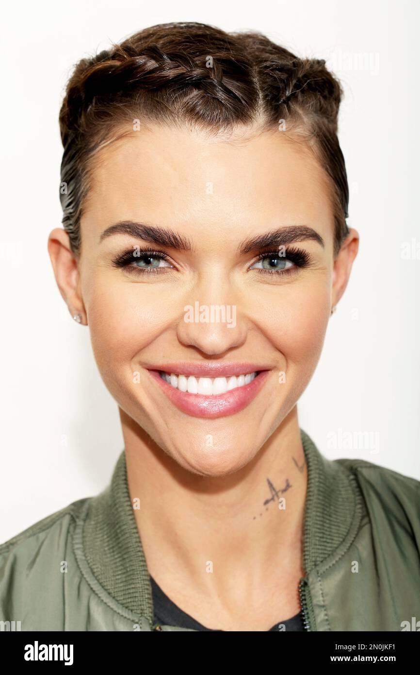 In this Tuesday, Jan. 5, 2016 photo, actress Ruby Rose poses for a ...