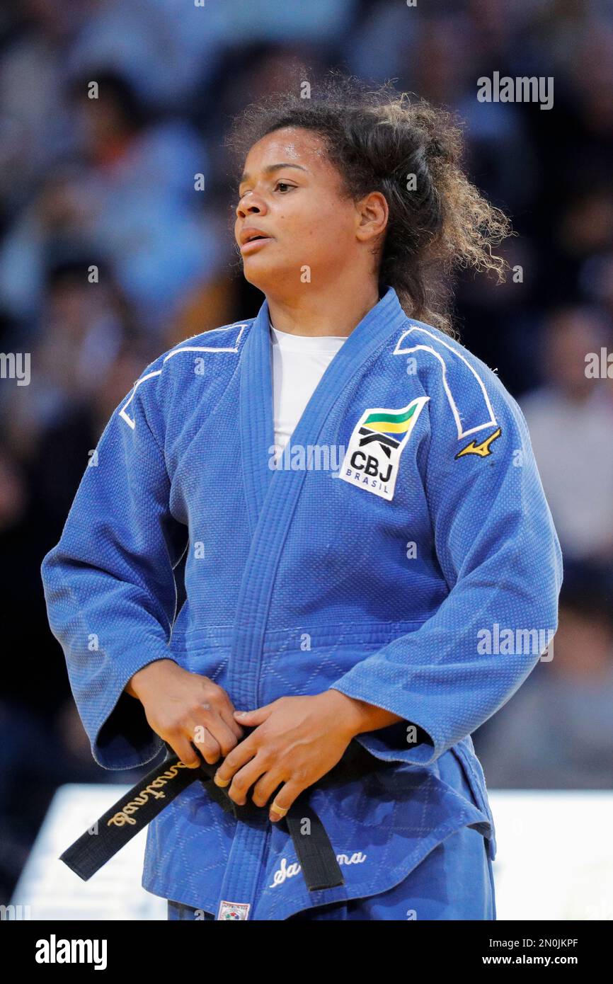 Ellen Froner (BRA) won the Bronze medal against Elisabet (GRE) during ...