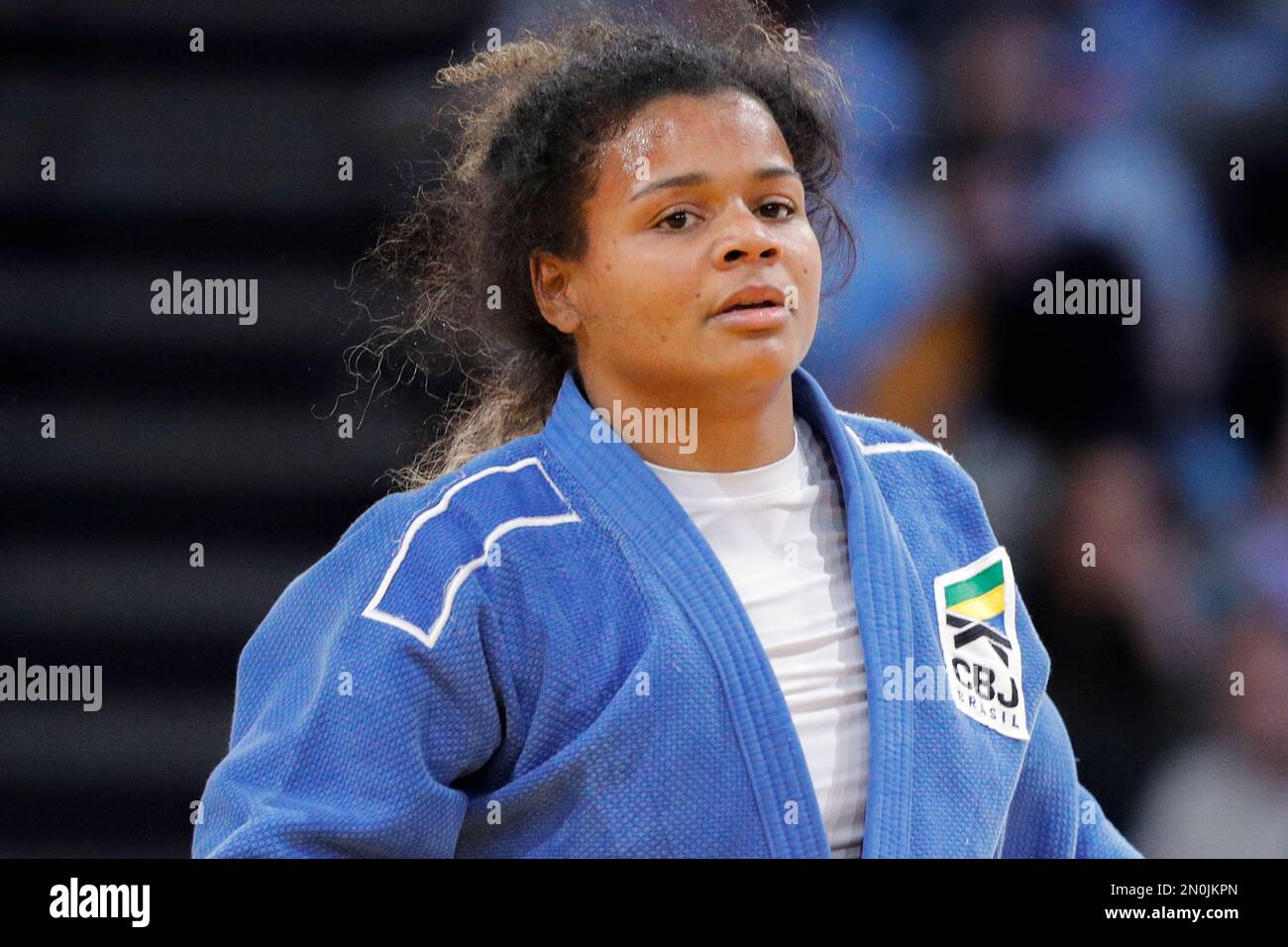Ellen Froner (BRA) won the Bronze medal against Elisabet (GRE) during ...