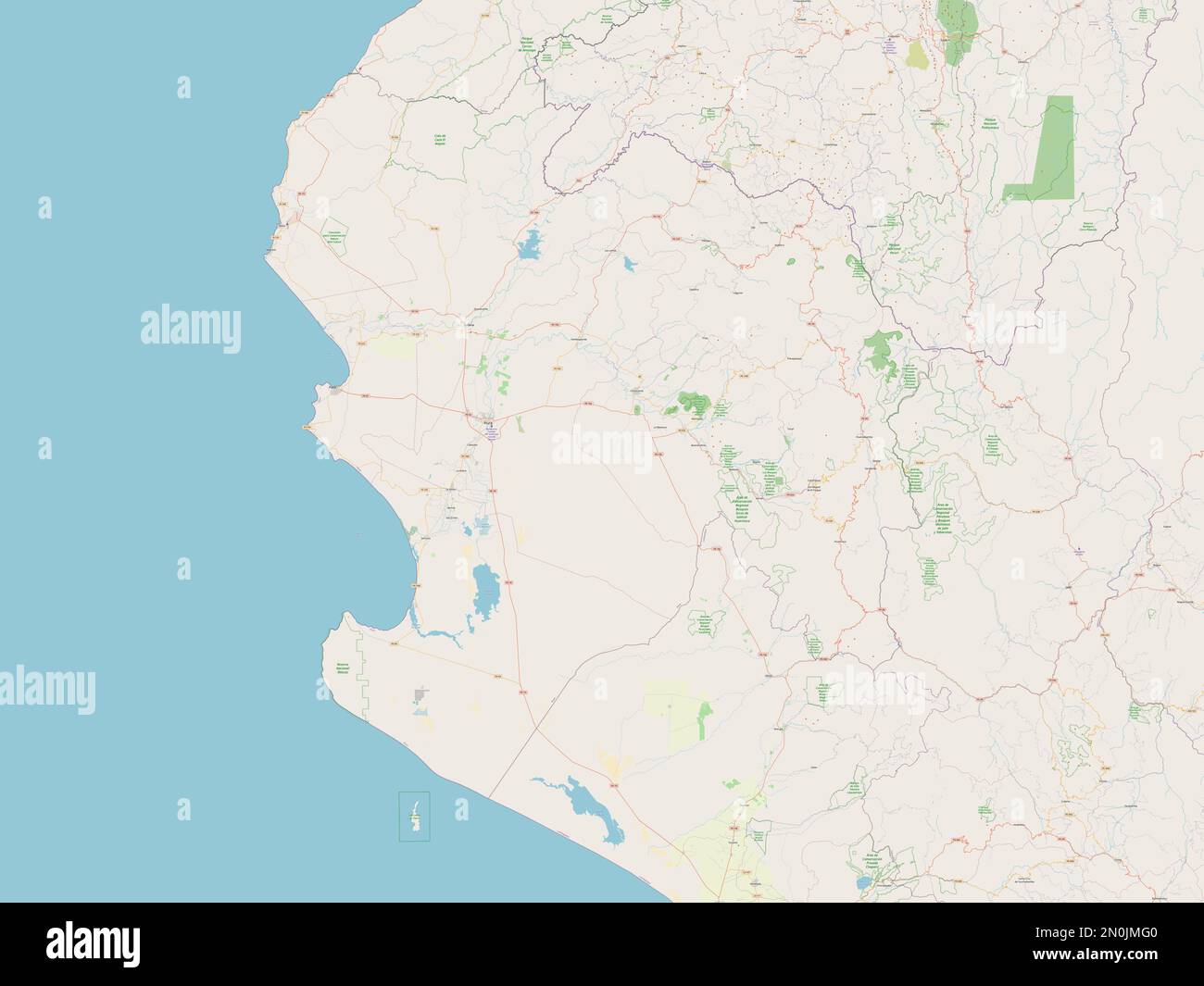 Map of piura hi-res stock photography and images - Alamy