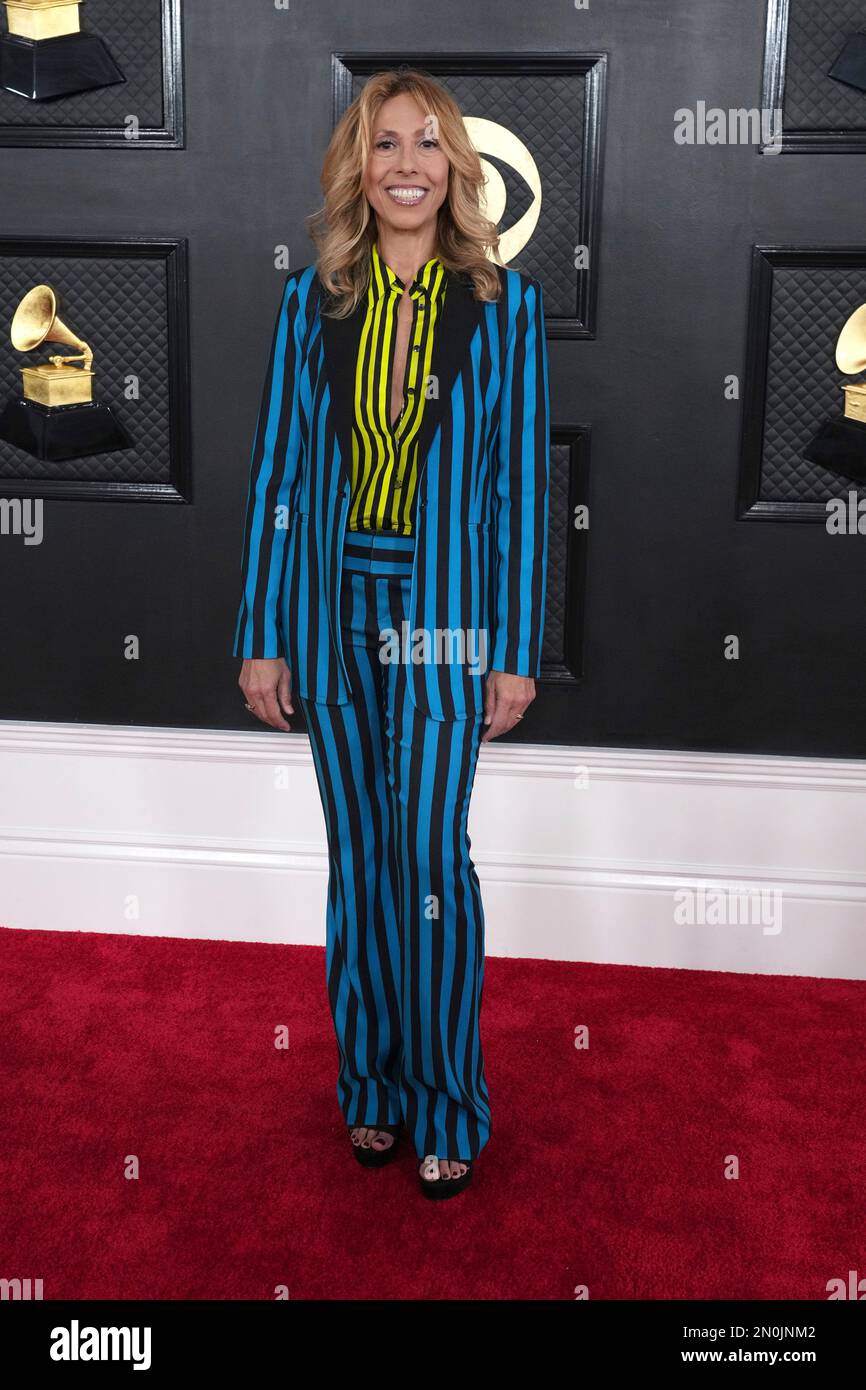 Amanda Green arrives at the 65th annual Grammy Awards on Sunday, Feb. 5 ...