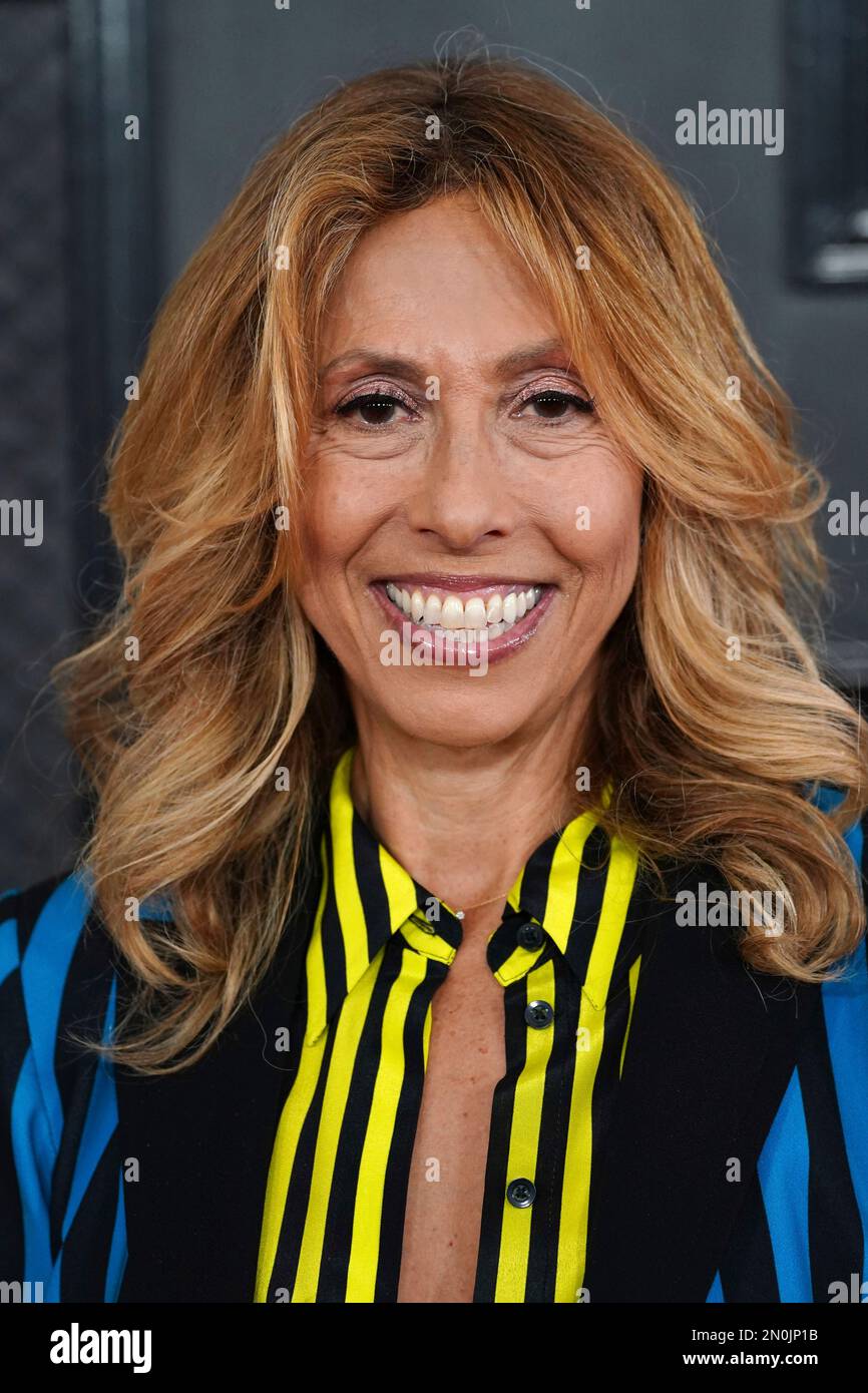 Amanda Green arrives at the 65th annual Grammy Awards on Sunday, Feb. 5 ...