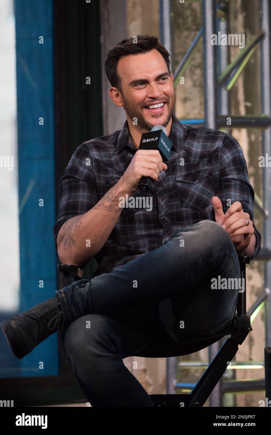 Actor Cheyenne Jackson participates in AOL's BUILD Speaker Series to ...