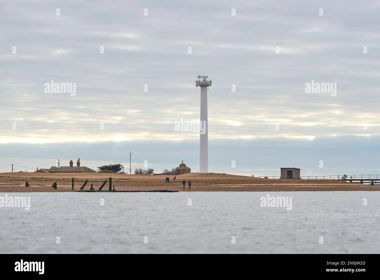 Grey radar mast example Stock Photo - Alamy