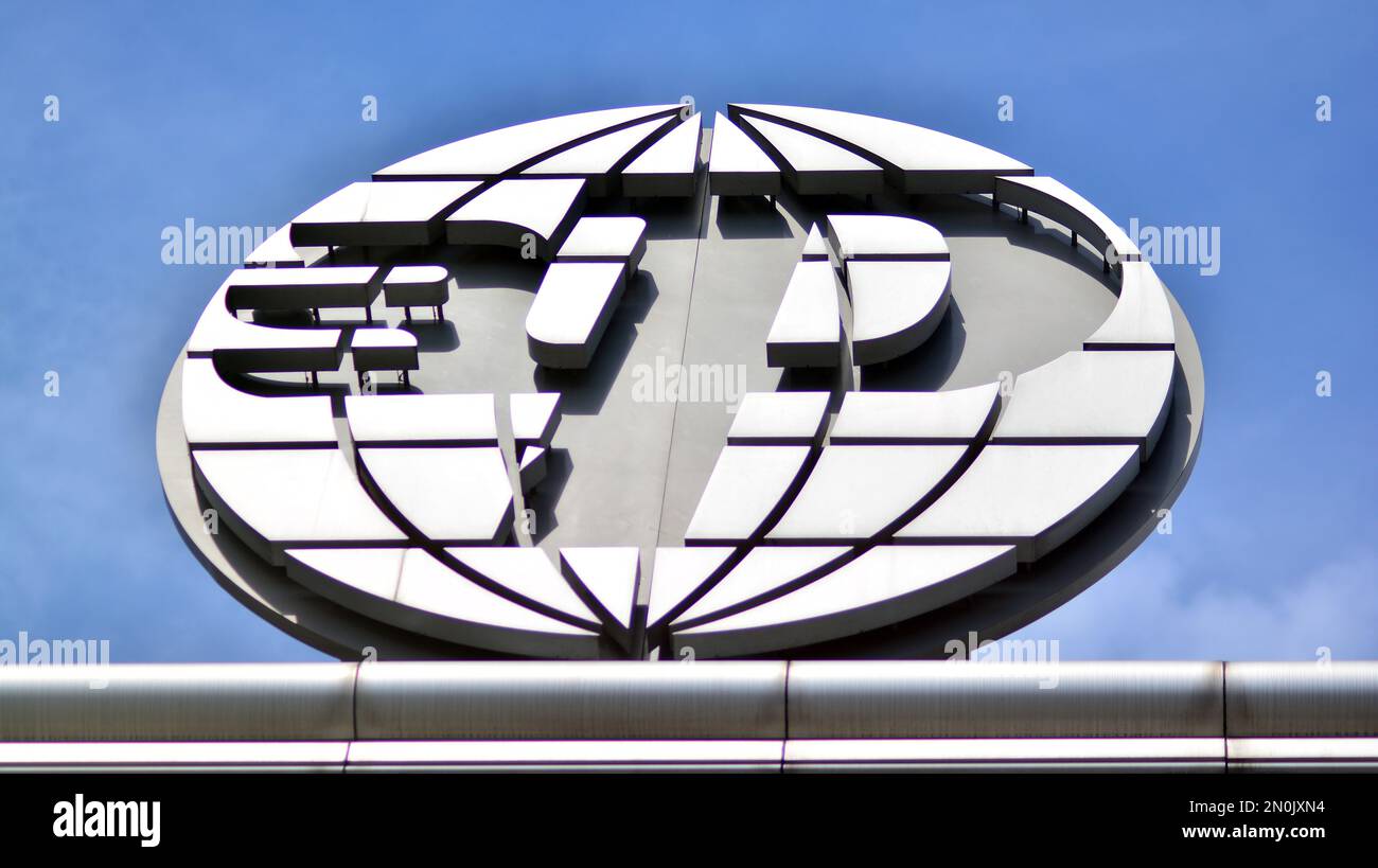 Poznan, Poland. 4 June 2021. Sign International Poznan Trades. Company ...