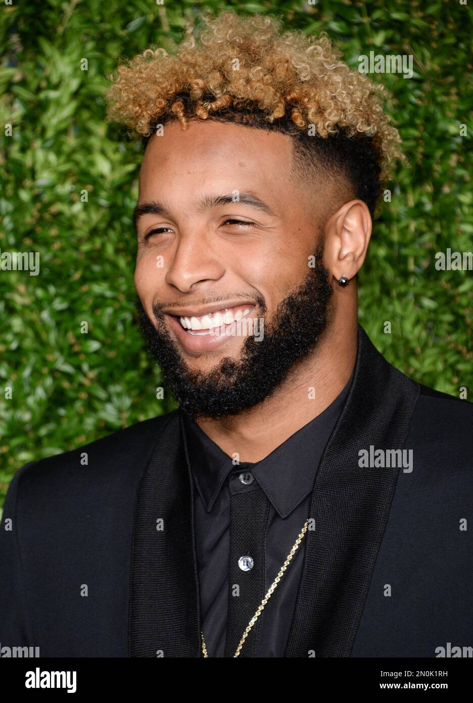 Odell Beckham Jr. attends the 12th Annual CFDA/Vogue Fashion Fund ...