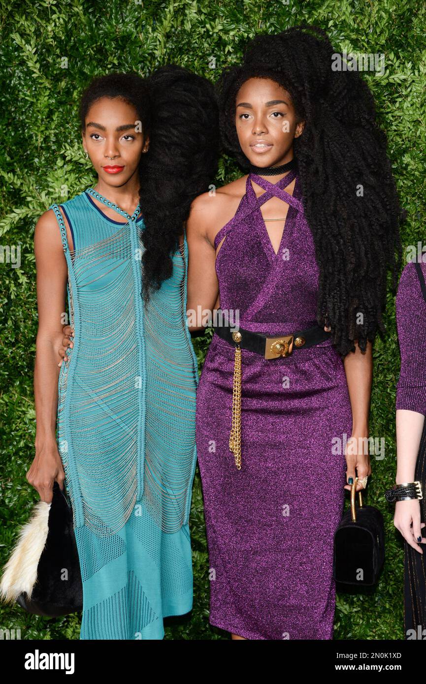 TK Wonder, left, and Cipriana Quann attend the 12th Annual CFDA/Vogue ...