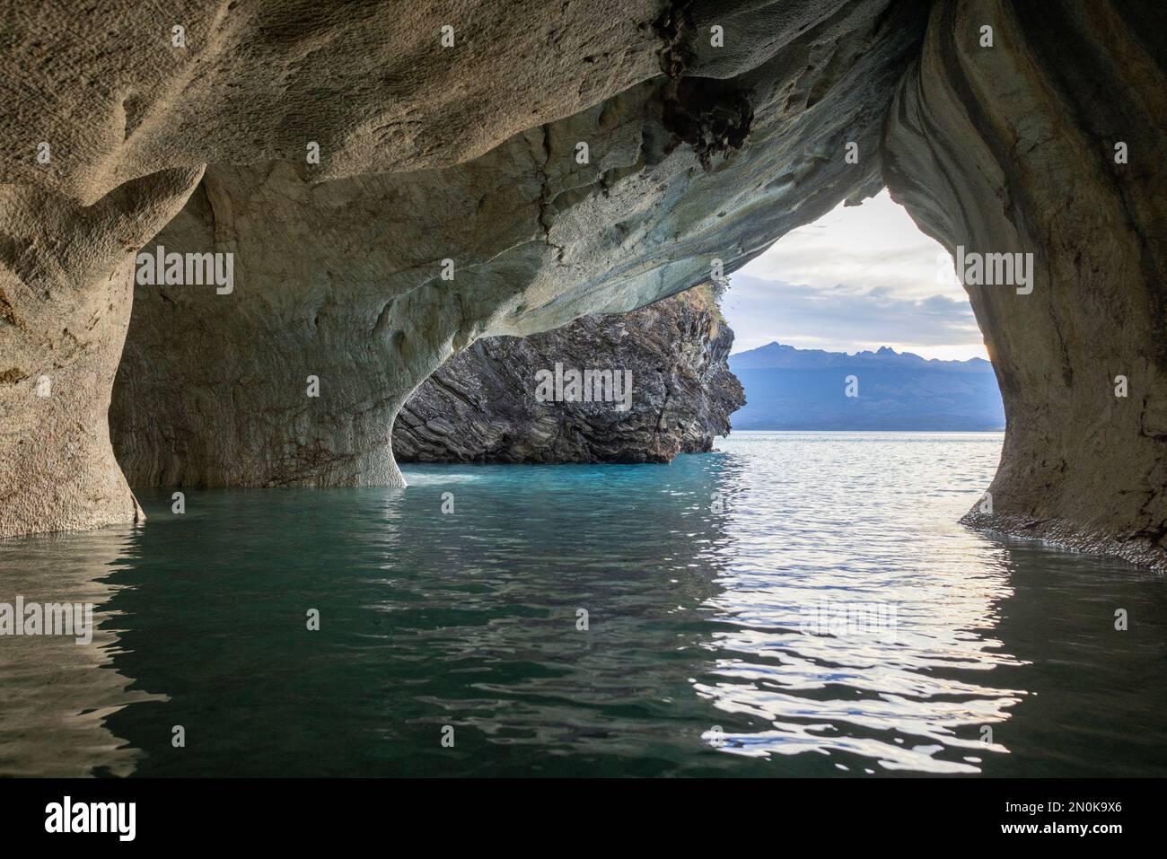 Kayak tour at the famous marble caves Catedral de Marmol, Capilla de ...