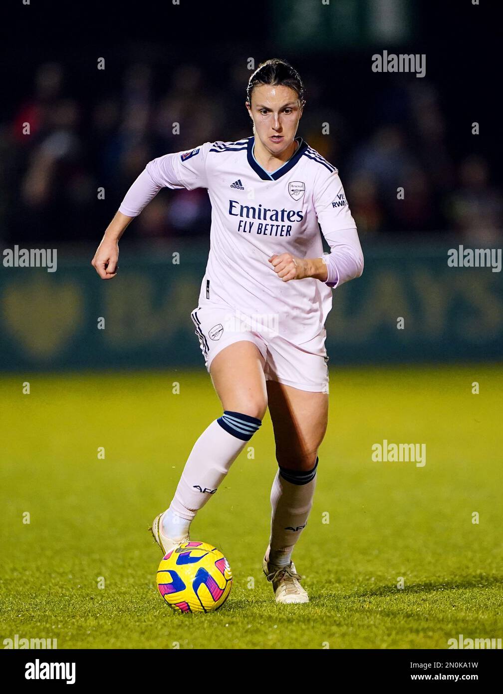 Arsenal's Lotte Wubben-Moy during the Barclays Women's Super League ...