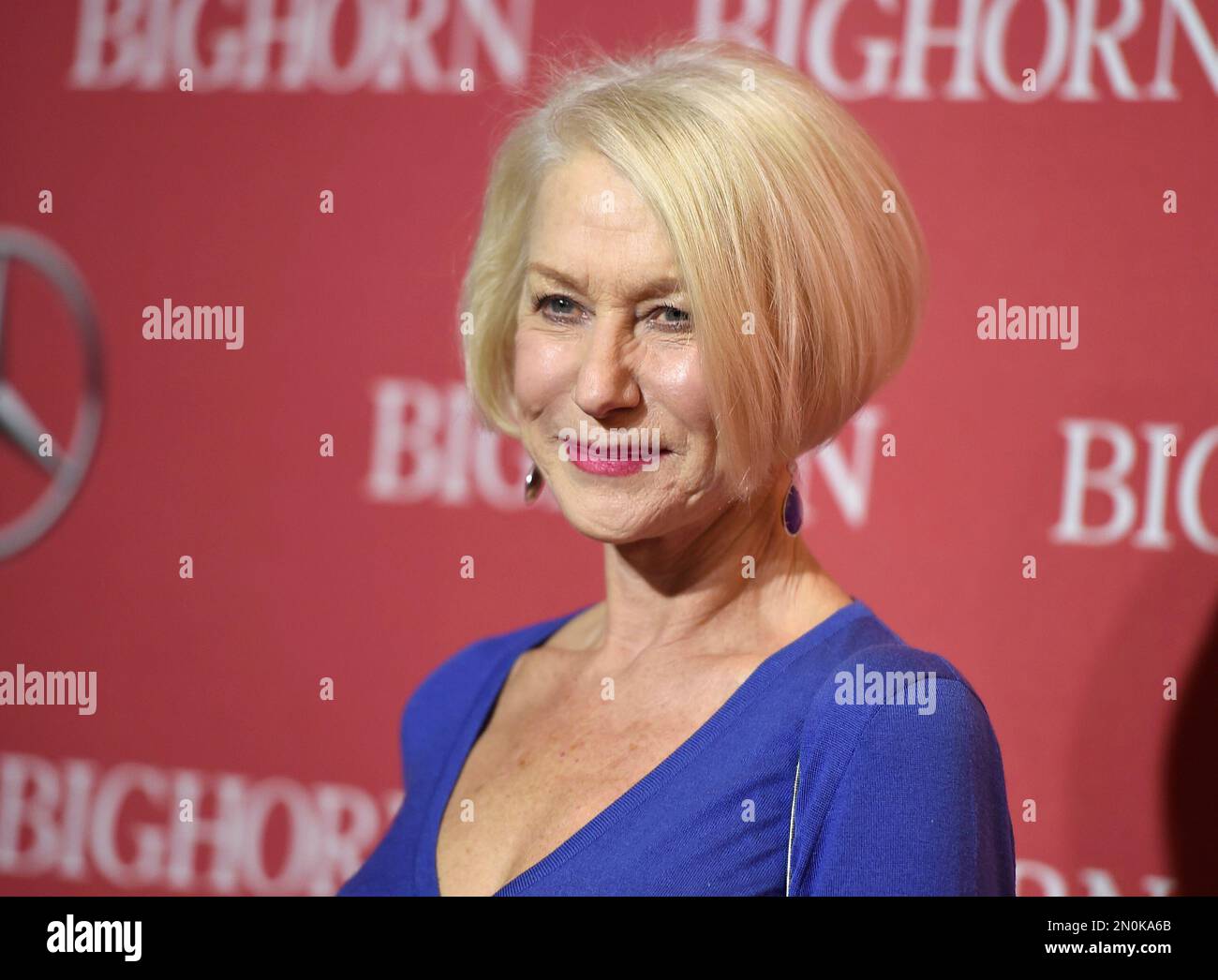 Helen Mirren arrives at the 27th annual Palm Springs International Film ...