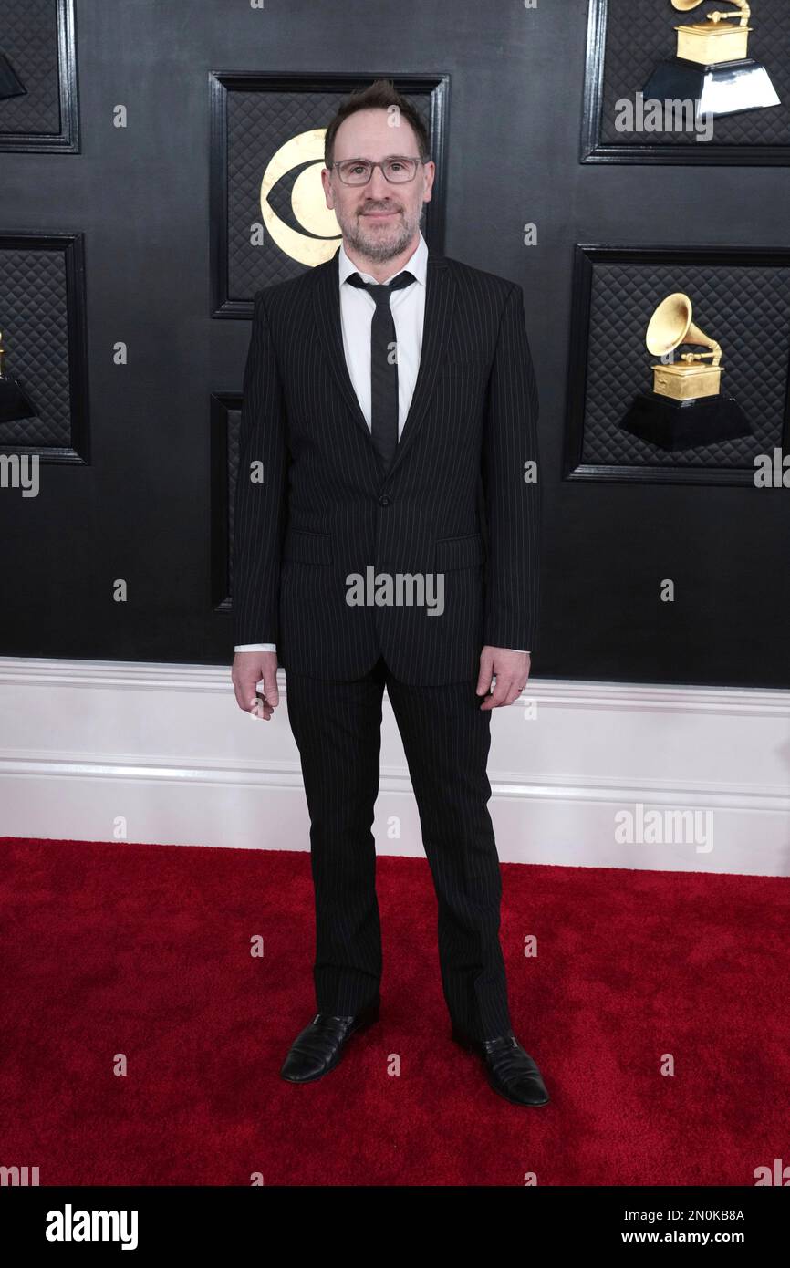 Gabe Witcher arrives at the 65th annual Grammy Awards on Sunday, Feb. 5 ...