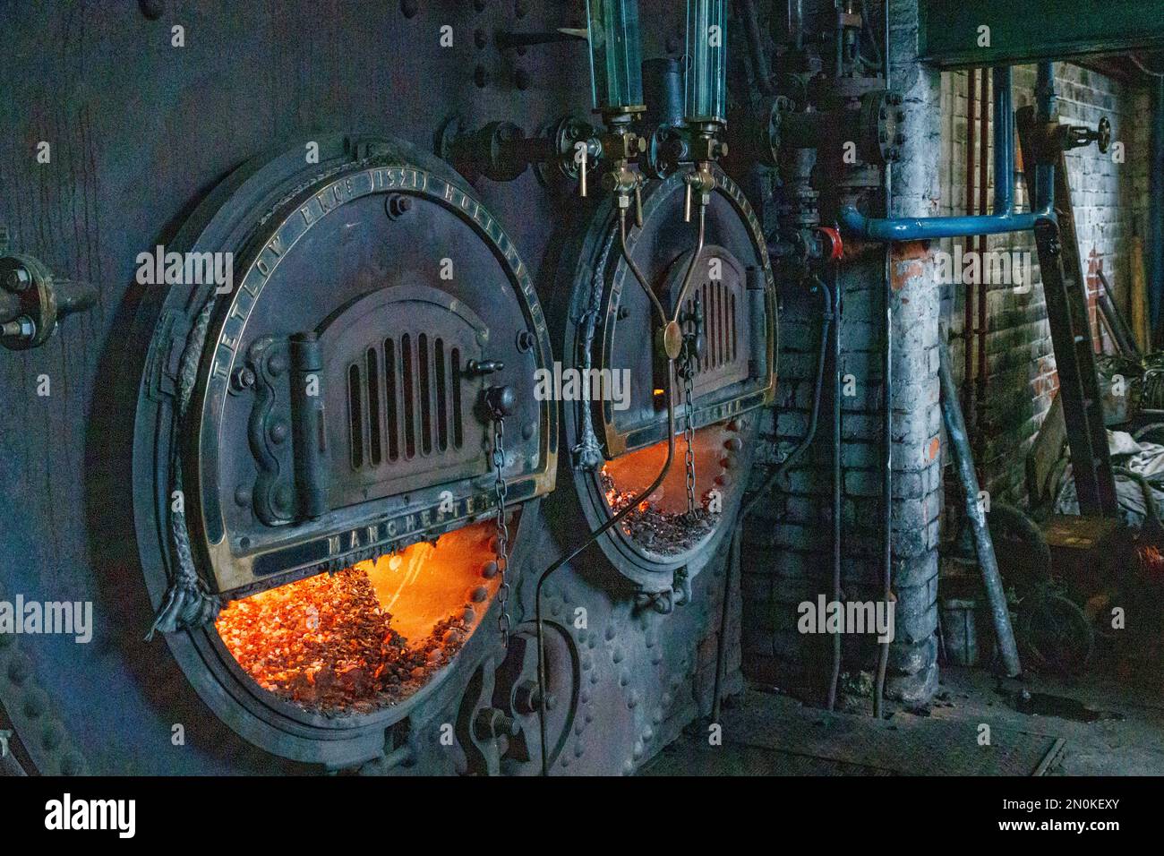 The Ellenroad Engine House Steam Museum Stock Photo - Alamy