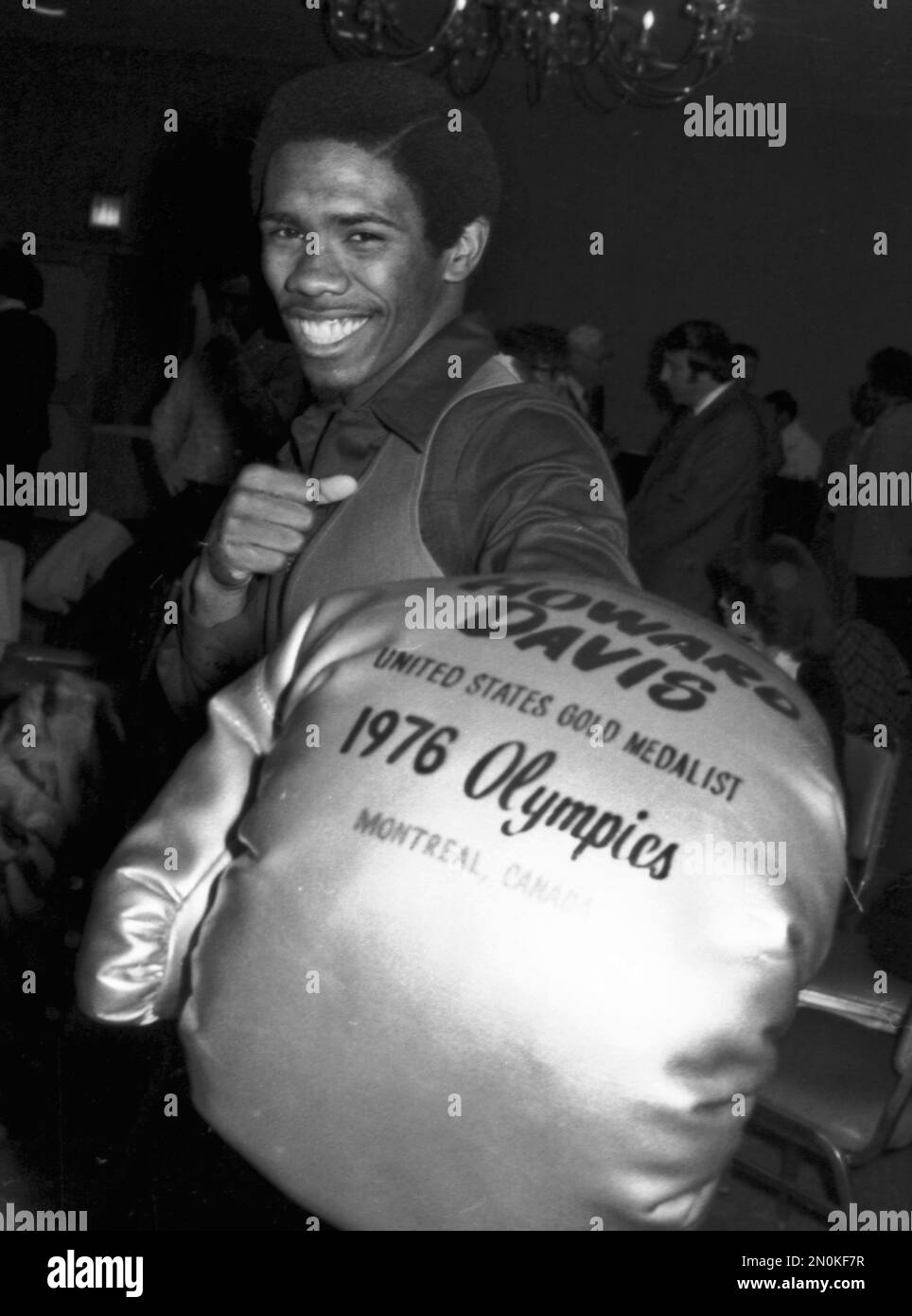 FILE - In this Dec. 17, 1976, file photo, Howard Davis, the Olympic ...