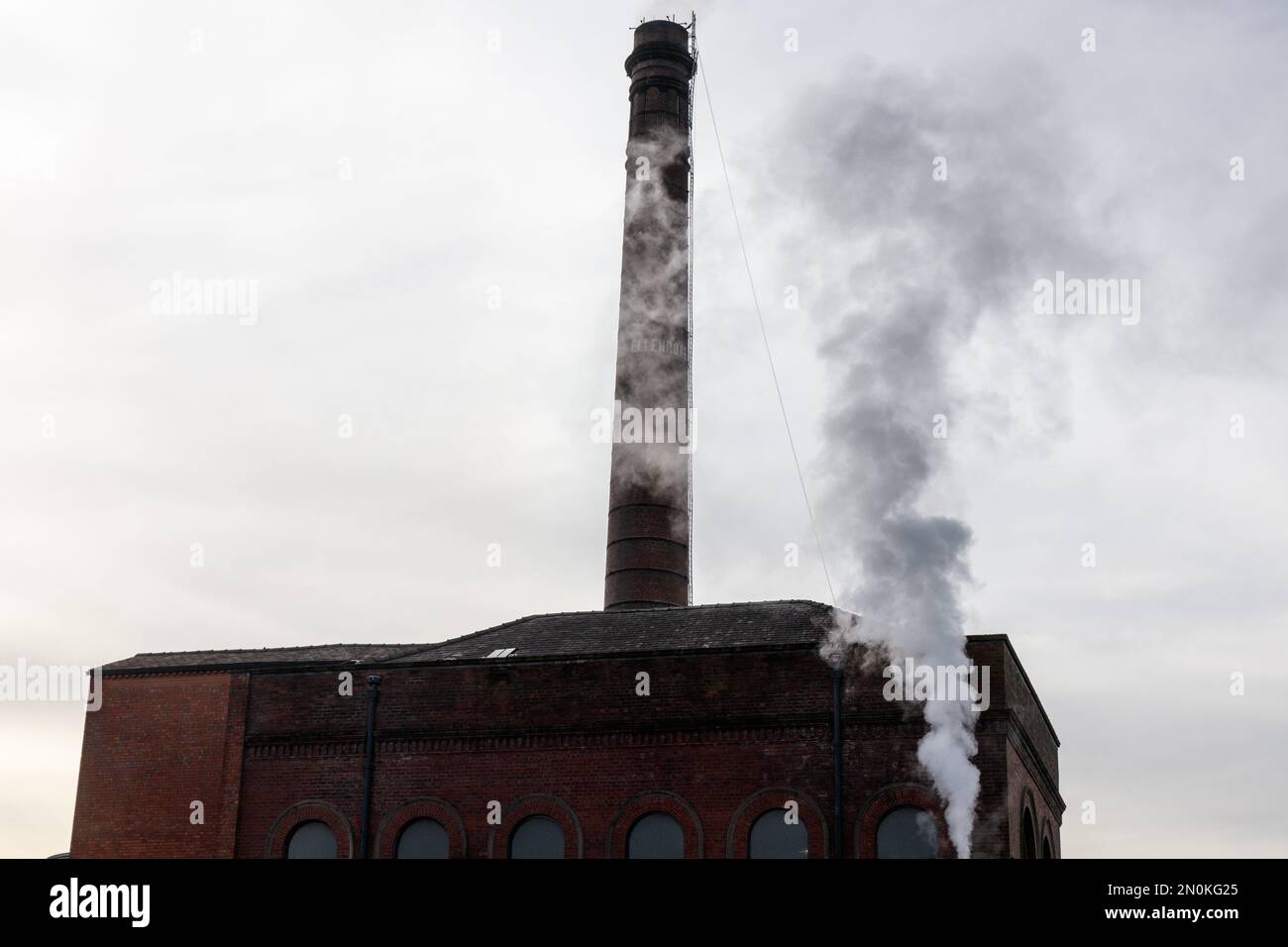 The Ellenroad Engine House Steam Museum Stock Photo - Alamy