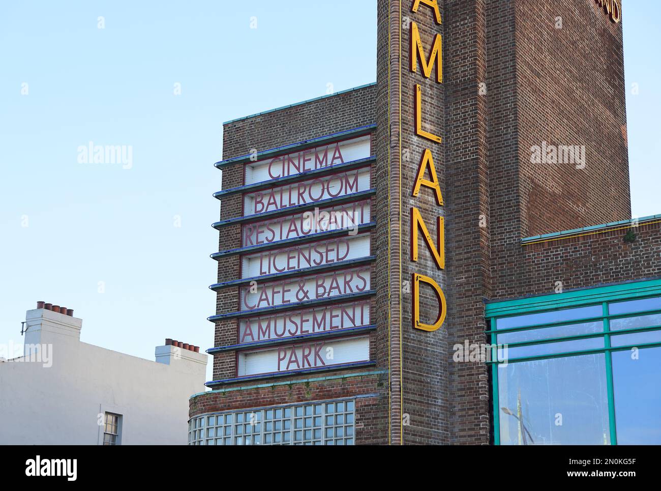 Dreamland, Margate's 19th century amusement park, which provides the ...
